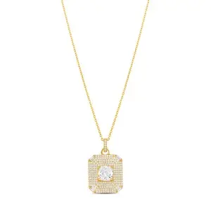SHYMI Square Medallion Pendant