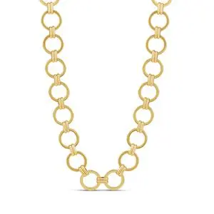 SHYMI Round Link Statement Necklace