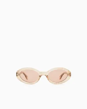 Giorgio Armani Women’s Oval Sunglasses