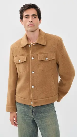 Helmut Lang Wool Trucker Jacket