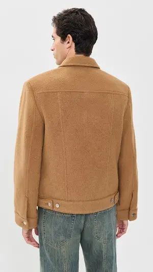 Helmut Lang Wool Trucker Jacket
