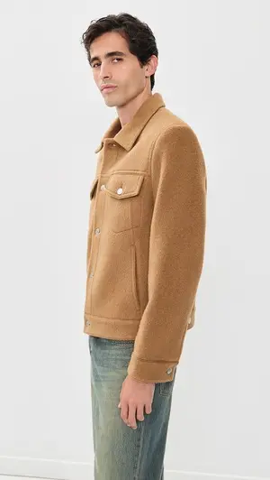 Helmut Lang Wool Trucker Jacket
