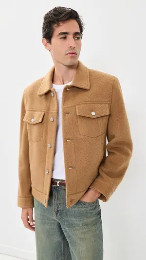 Helmut Lang Wool Trucker Jacket