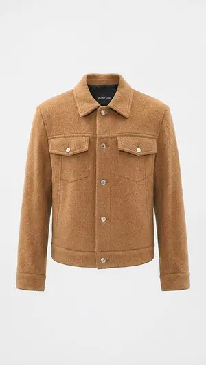 Helmut Lang Wool Trucker Jacket
