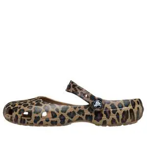 CROCS Classic Animal Ballet 'sepia Leopard - Sepia/leopard