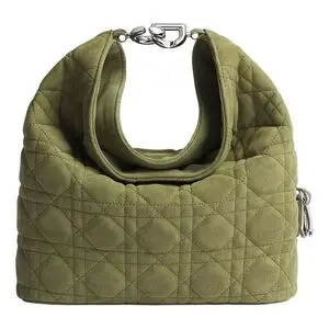 Dior Dior Small Toujours Hobo Bag Khaki
