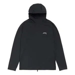 StÜssy Hooded Rash Guard - Black