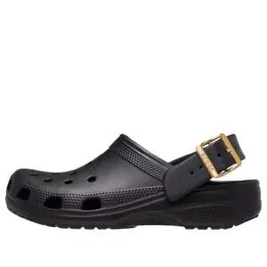 CROCS Classic Clog Metallic Buckle - Black
