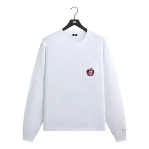 Kith X New Balance Ny Woodblock Pocket T-shirt - White