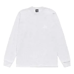 StÜssy Basic Long Sleeve T-shirt - Ash Heather