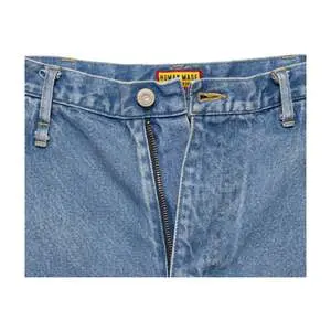 HUMAN MADE Wide Leg Denim Shorts