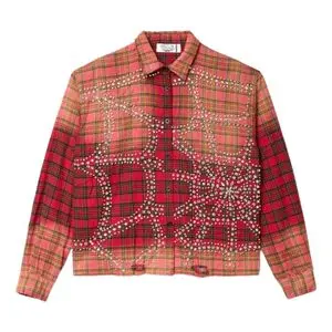 VALE FOREVER Haze Flannel Shirt - Red