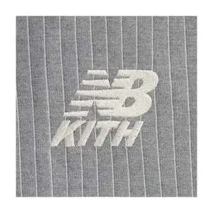 Kith X New Balance Braxton Zip Hoodie - Smoke