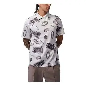 JORDAN Dri-fit Polo 'sail Black