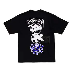 StÜssy X Always Do What You Should Do Stack T-shirt - Black