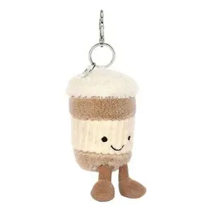 JELLYCAT Amuseables Coffee-to-go Bag Charm - Multicolor
