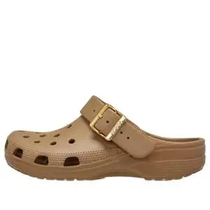 CROCS Classic Clog Metallic Buckle - Sepia