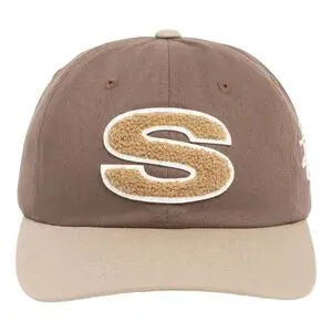 StÜssy Chenille S Snapback Cap - Brown