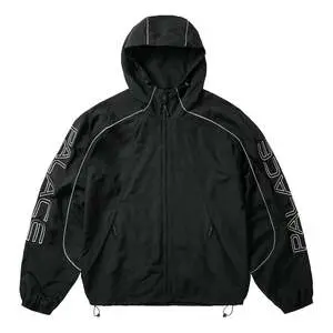 PALACE Piped Shell Jacket - Black