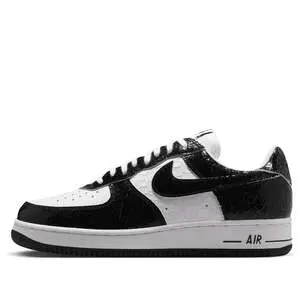 Nike Force 1 '01 'cracked Leather Pack' Sneakers - Black/white