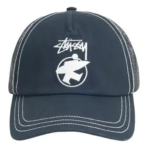 StÜssy Surfman Trucker Cap - Black