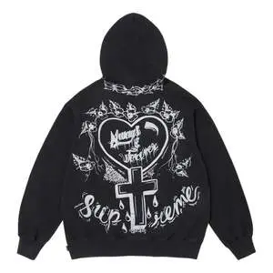 Supreme Fw26 Forever Hooded Sweatshirt - Black