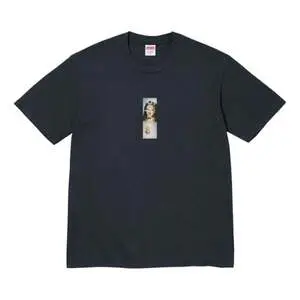 Supreme Fw26 Prayer Card Box Logo T-shirt - Navy