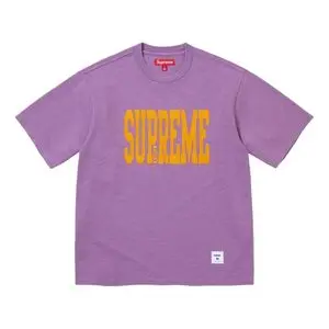 Supreme Fw26 Stretch Appliqué S/s T-shirt - Purple
