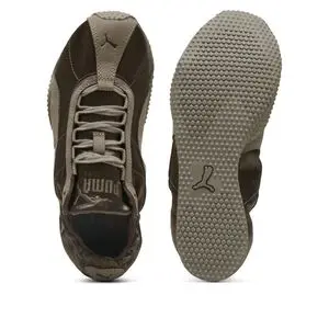 PUMA H-street Elastic Satin Sneakers - Matte Bronze/mouse Gray