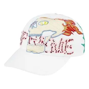 Supreme X Fw26 6-panel Cap - White