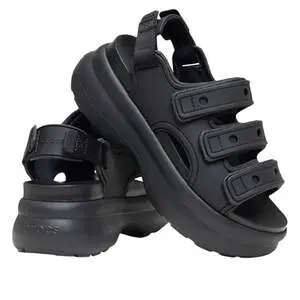CROCS Soho Sport Platform Sandals With Embellishments