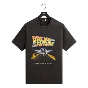 Kith X Back To The Future Back To 1985 Vintage T-shirt - Black