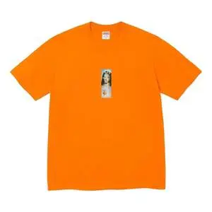 Supreme Fw26 Prayer Card Box Logo T-shirt - Orange