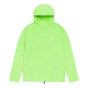 StÜssy Hooded Rash Guard - Lime