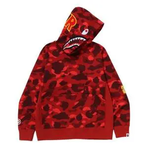 A BATHING APE Color Camo 2nd Shark Pullover Hoodie