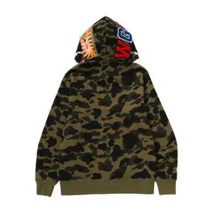 A BATHING APE 1st Camo Shark Full Zip Hoodie