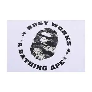 A BATHING APE Palm Tree Camo Busy Works Sta Relaxed Fit T-shirt
