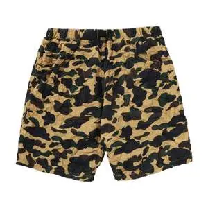 A BATHING APE Crinkle Effect 1stcamo Regular Fit Climbing Shorts
