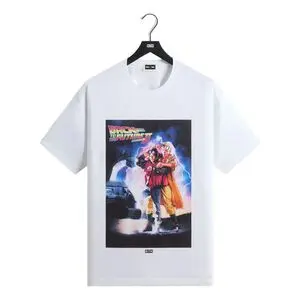 Kith X Back To The Future Ii Movie Poster Vintage T-shirt - White