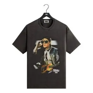 Kith X Back To The Future Marty Shades Vintage T-shirt - Black