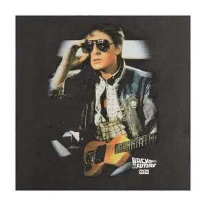 Kith X Back To The Future Marty Shades Vintage T-shirt - Black