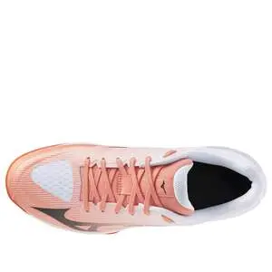 Mizuno Lightning Select Sneakers - Bright Orange/white