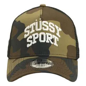 StÜssy New Era 9forty Sports Trucker Cap - Camo