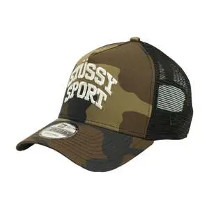 StÜssy New Era 9forty Sports Trucker Cap - Camo