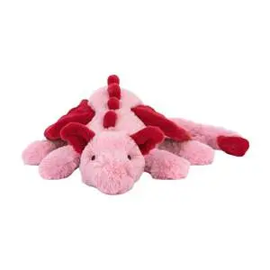 JELLYCAT Heart Dragon Large Plush