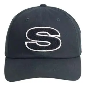 StÜssy Chenille S Snapback Cap - Onyx