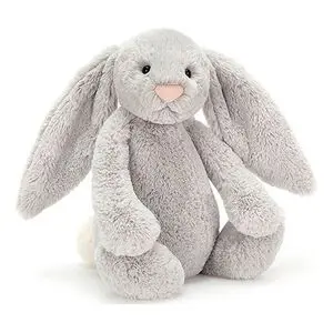 JELLYCAT Bashful Bunny Medium Plush - Silver