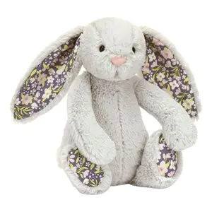 JELLYCAT Blossom Silver Bunny Small Plush