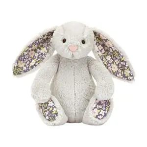 JELLYCAT Blossom Silver Bunny Small Plush