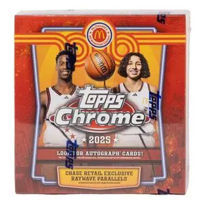 TOPPS Chrome Basketball 2025 Mcdonald's All American Mega Box - Multi-color